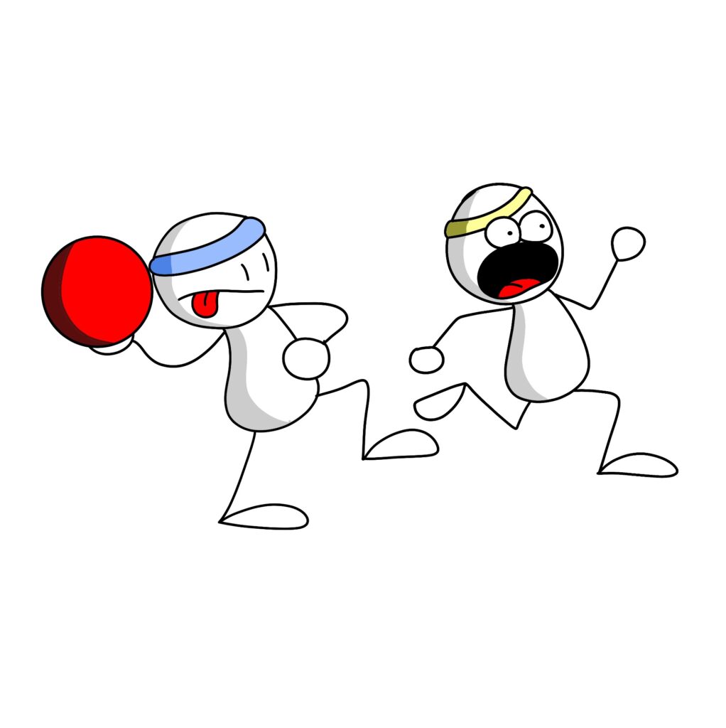 Play Dodgeball World Domination - Badge of Awesome